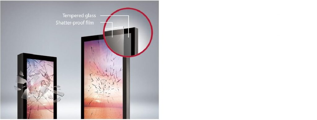 Super Thin Round Corner Digital Signage - Modern Display