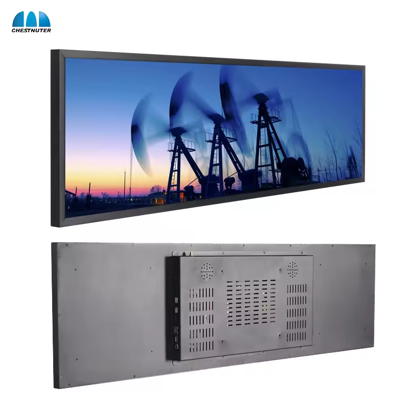 Ultra Wide Stretch Bar LCD Display for Digital Signage