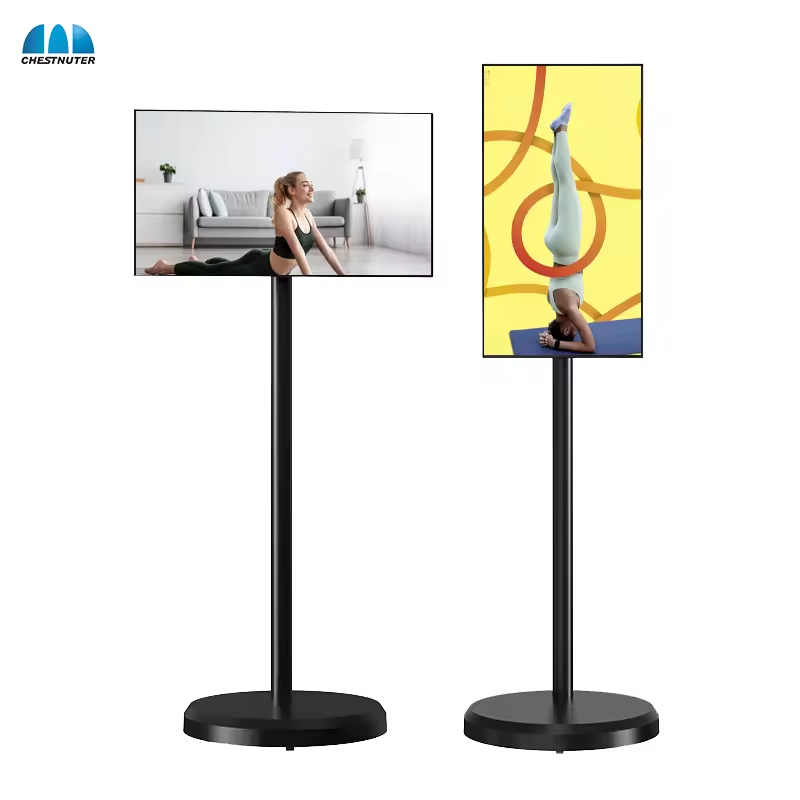 Portable Smart TV: Interactive Touch LCD Display